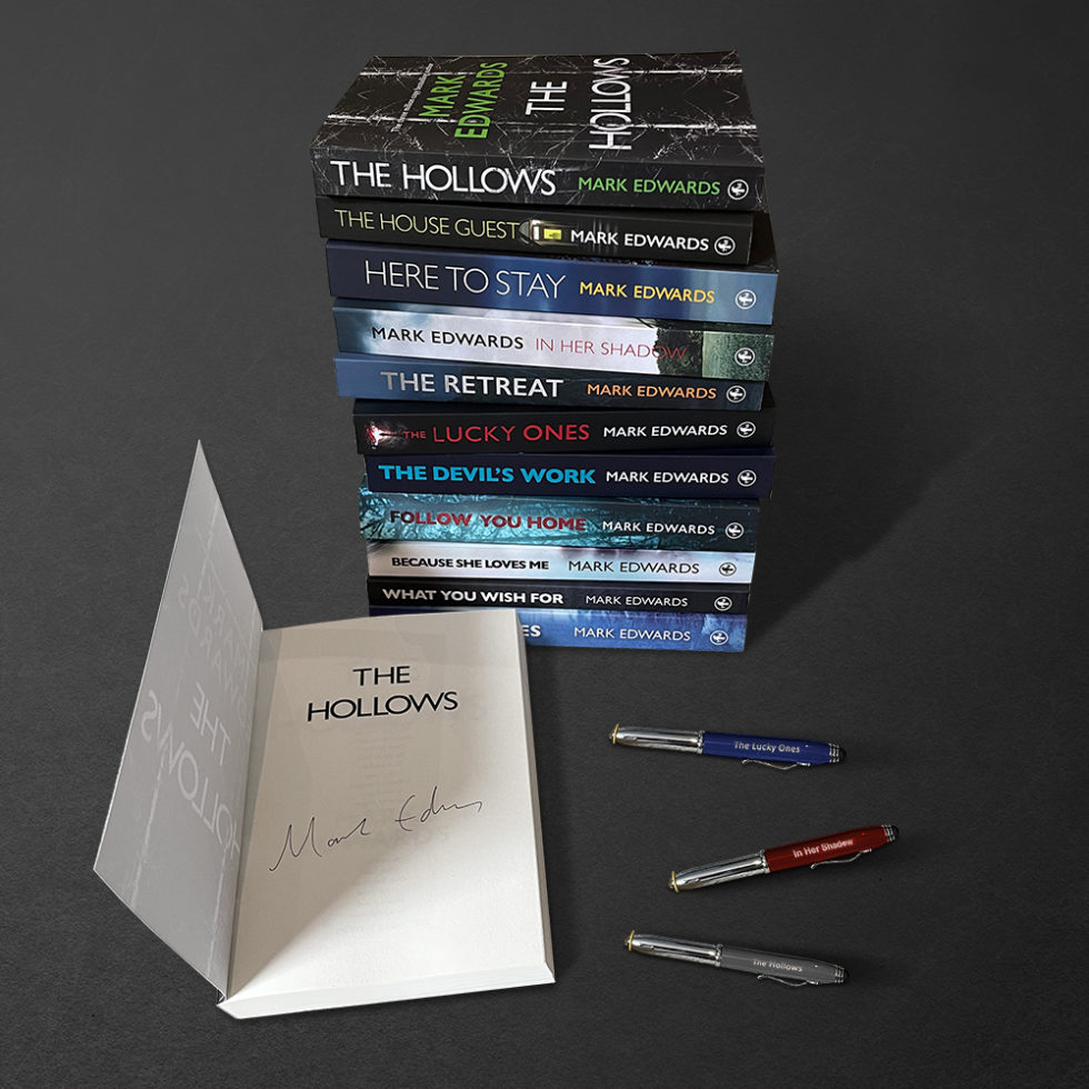 Signed Books - Mark Edwards